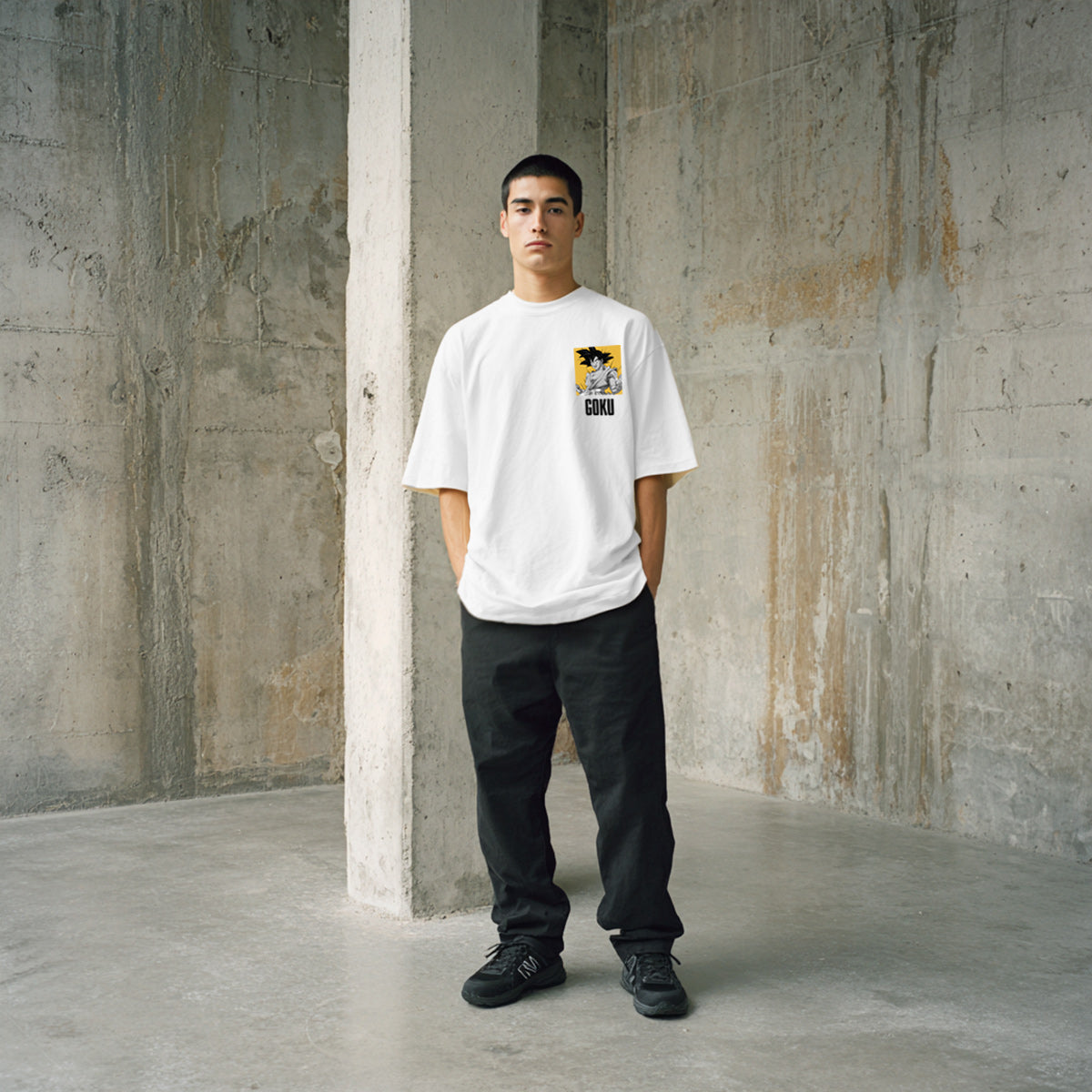 Playera para hombre - DRAGON BALL GT - Máscara De Látex